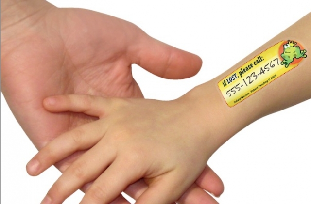 ID SAFETY TATTOO FOR KIDS - Dubai Confidential
