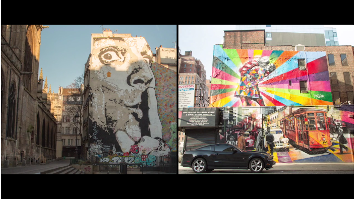 Time-lapse Paris vs New York Video