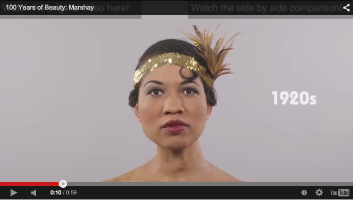 100 years of beauty Marshay