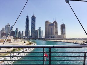 MAP OF BEST CYCLING PATHS IN DUBAI