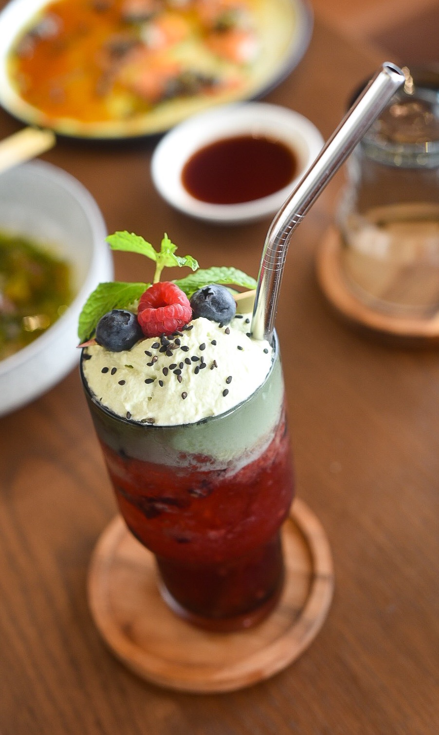 Mocktail berry kushiyaki - Reif Japanese Kushiyaki - Dubai Confidential